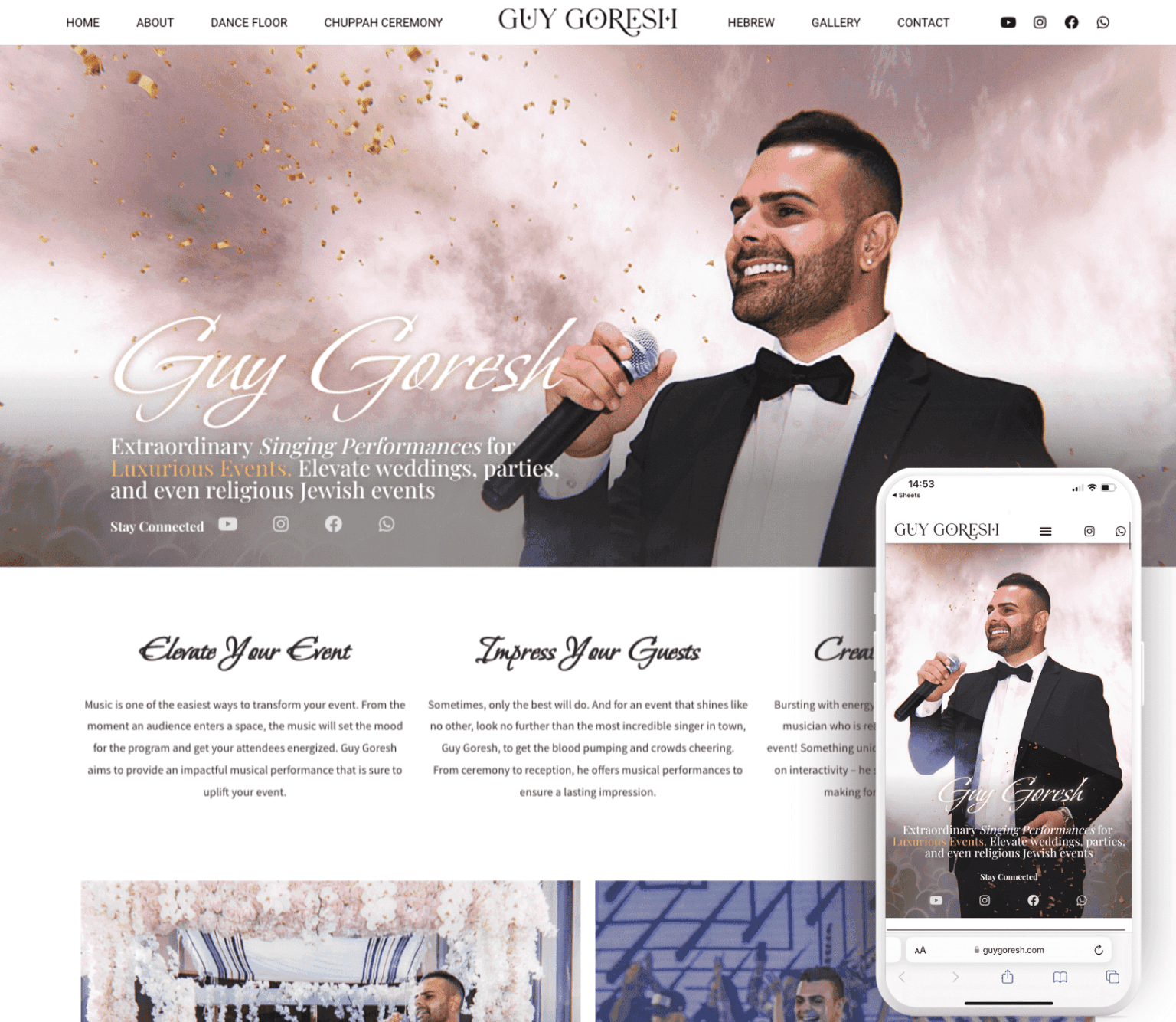 Guy Goresh - Israelis Singer - Geeks5g Digital Marketing