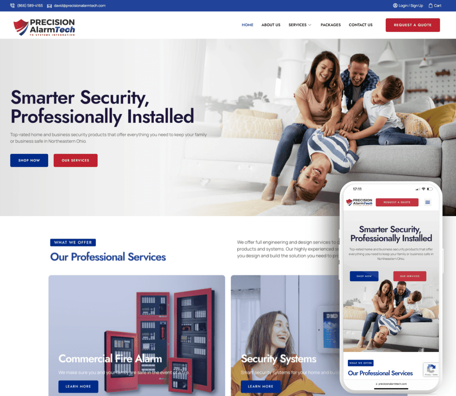 Precision Alarm Tech - Geeks5g Digital Marketing